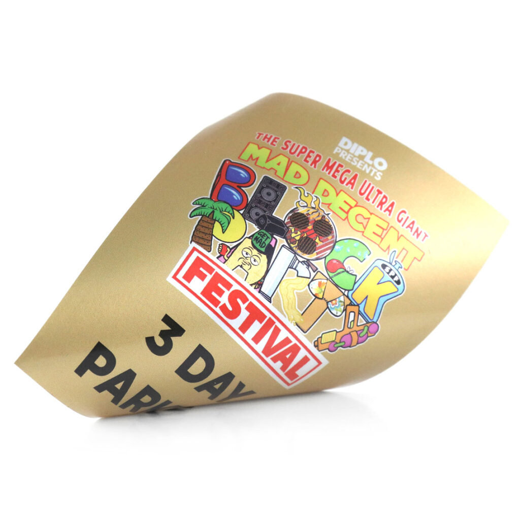 Custom Decal Sticker Passes