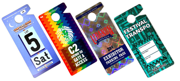 Custom Parking Passes & Permits | Hanging Tags, Decals & RFID