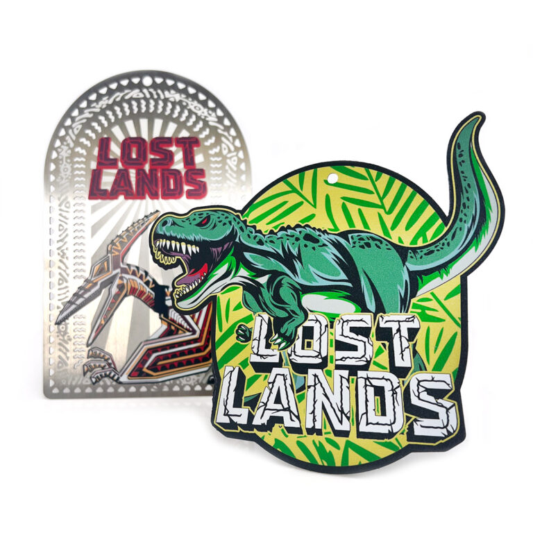 Custom Metal Badges — Engraved, Die-Cut & Full-Color