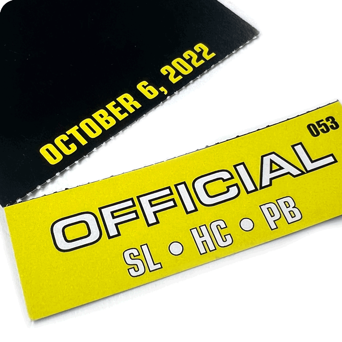 Custom Paper Strung Credentials