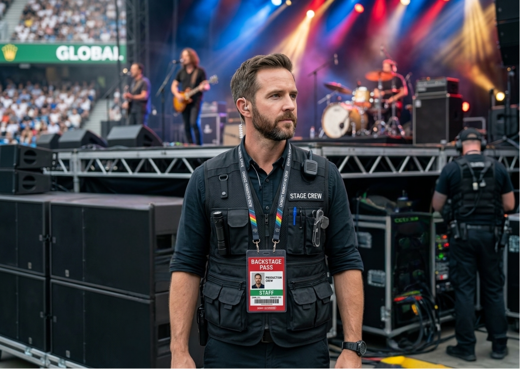 Backstage Passes and Credentials for Concerts and Music Tours